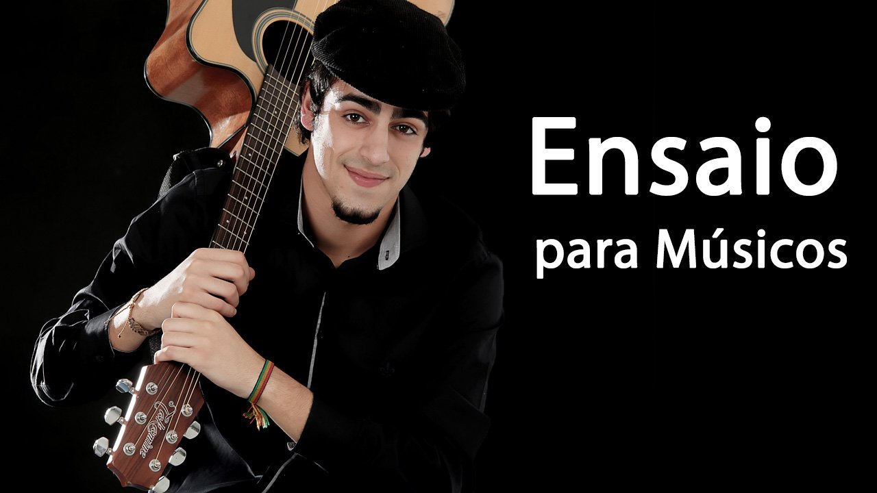 Ensaio de fotos para Músicos e Bandas em estúdio - STUDIO BIANCA MACHADO